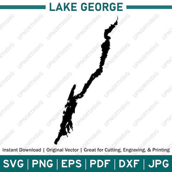 Lake Silhouette Dxf - Etsy