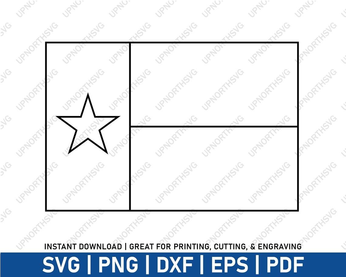 Texas Flag Outline SVG File Texas State Flag Transparent Lone Star ...