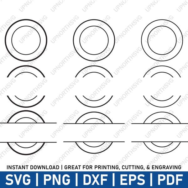 Circle Frame Svg - Etsy