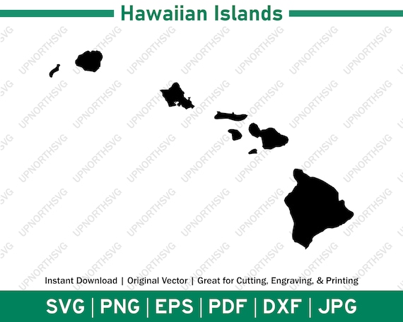 Hawaiian Archipelago Outline