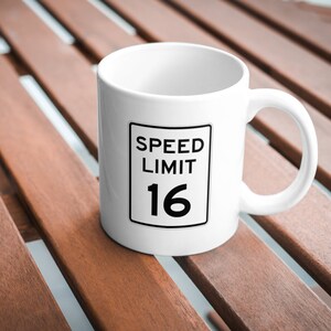 Speed Limit 16 MPH Printable Sign | Vector Image | Cut, Engrave, or ...