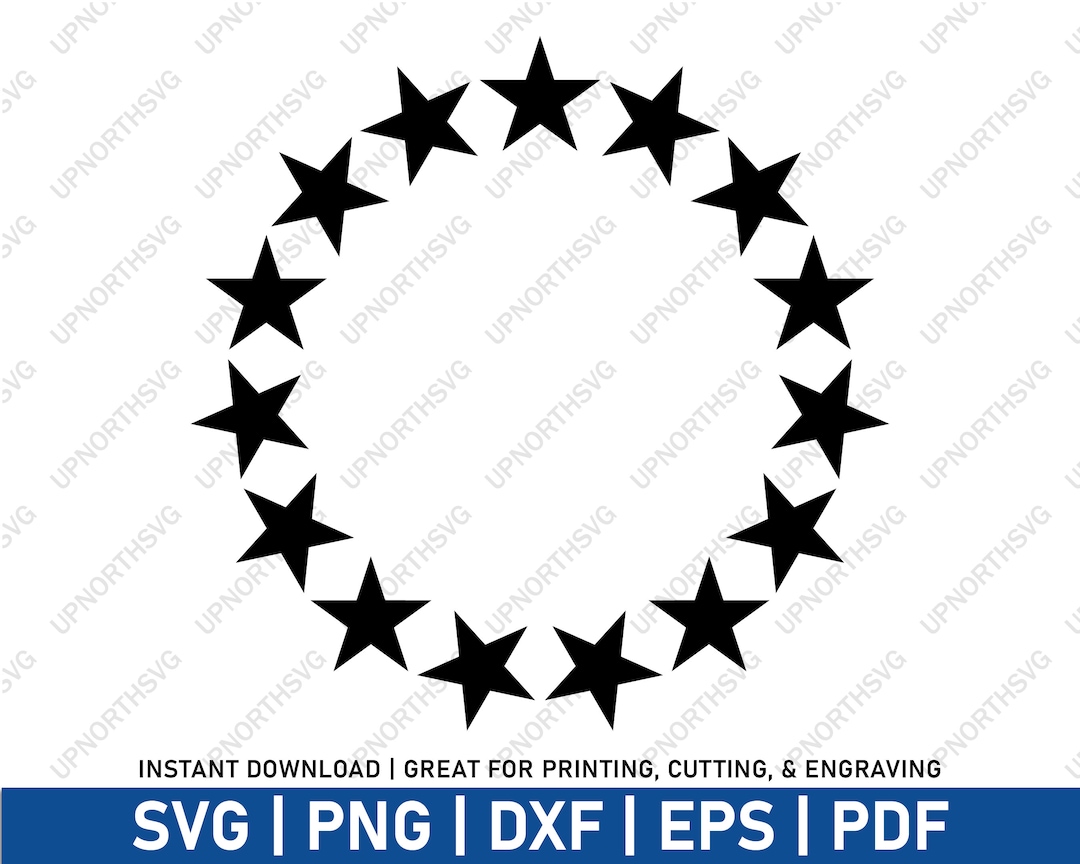 Cook Islands Stars SVG | Cook Island Flag 15 Stars | Polynesia Pacific ...