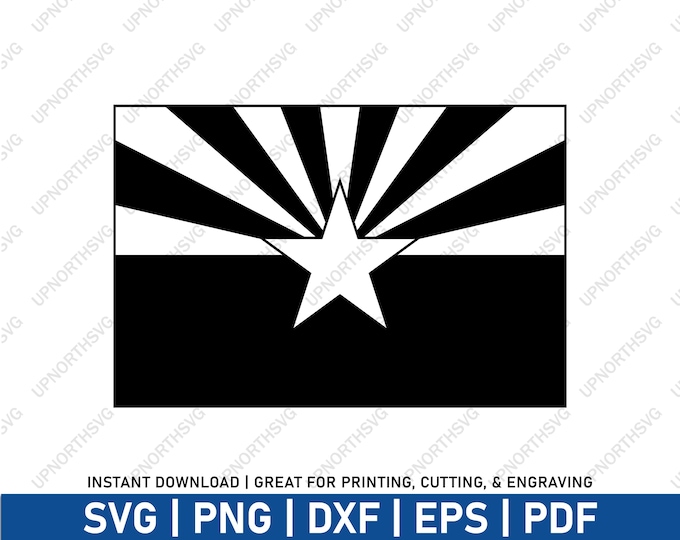 Arizona State Flag 3'x5' Flag - Arizona State - Premium Polyester 36 X ...