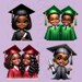 Graduation Chibi Kids, Graduation PNG, Graduation Clipart, Graduation ...