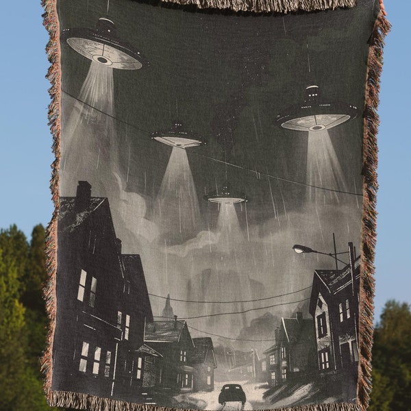 Ufo Tapestry - Etsy