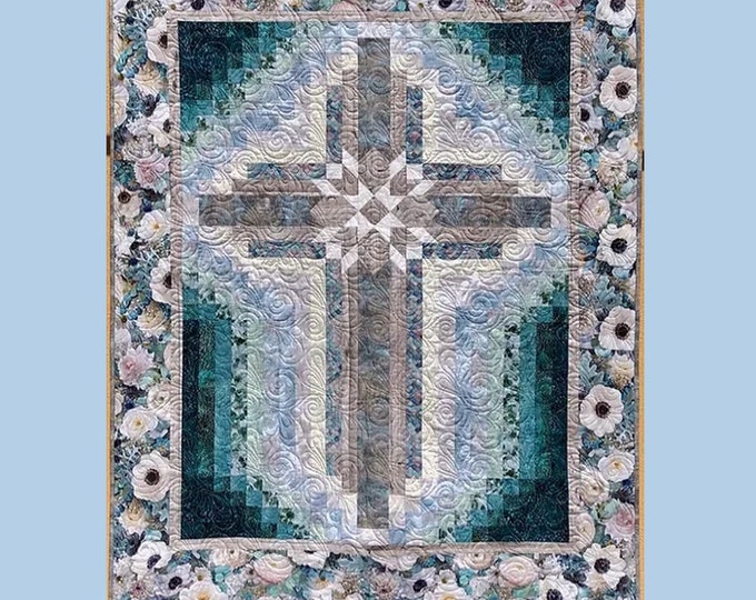 Farm House Cross PRE-CUT Quilt Kit - Etsy