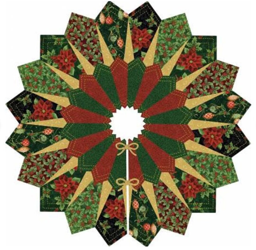 Dresden Tree Skirt-black - Etsy