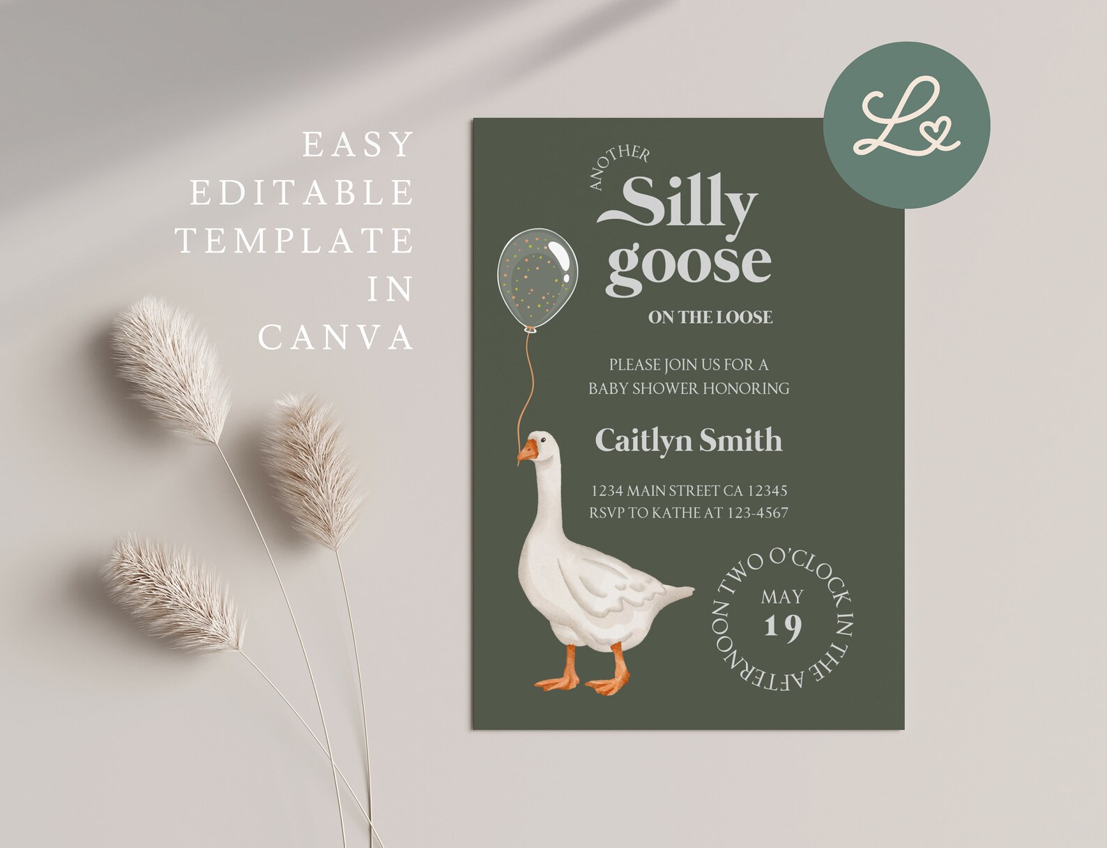 Another Silly Goose is on the Loose Invitation Silly Goose Invitation ...