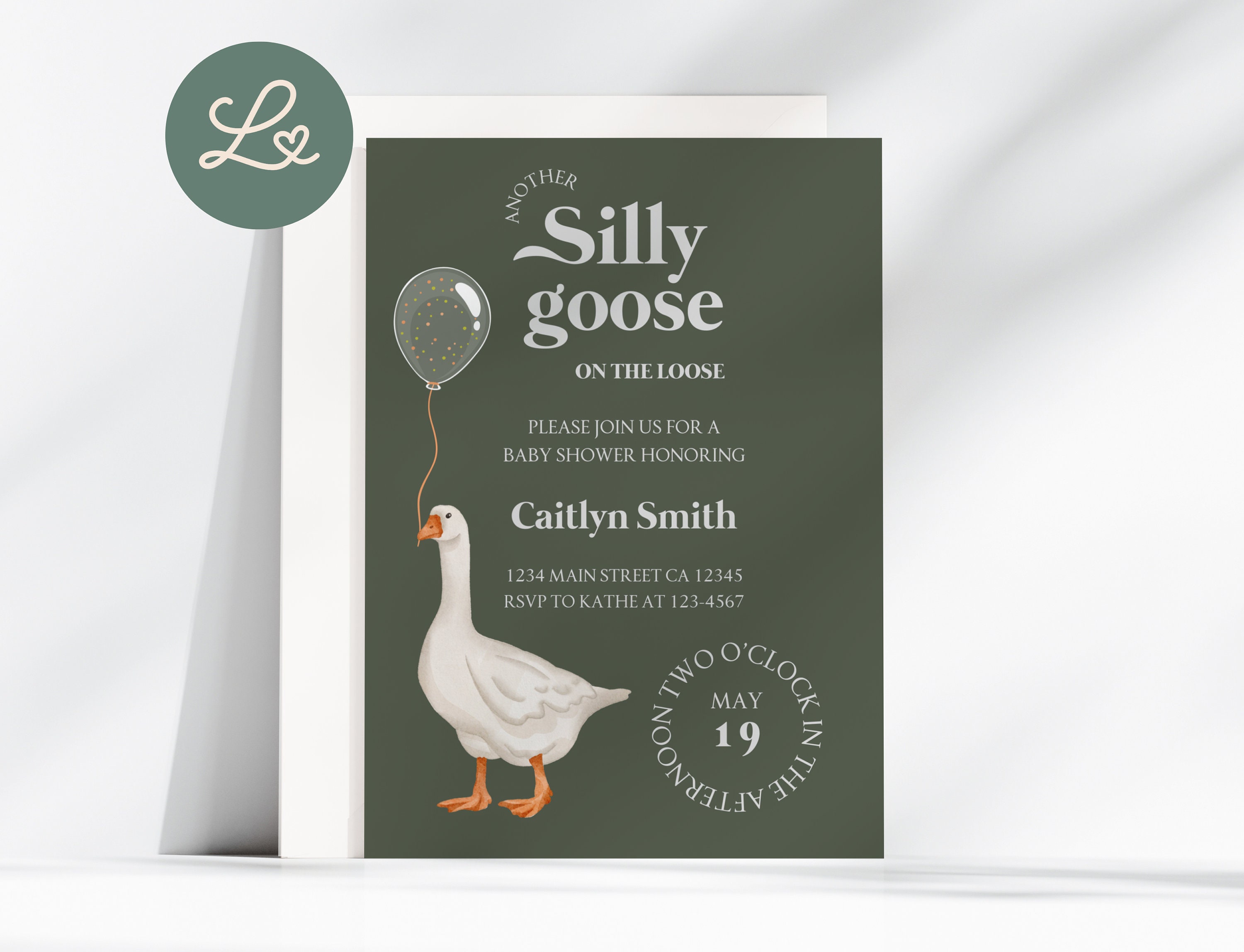 Another Silly Goose is on the Loose Invitation Silly Goose Invitation ...