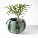 Erna Planter Pot: Indoor Planter Pot With Drainage Tray & Stand, Unique Modern 3D Printed for ...