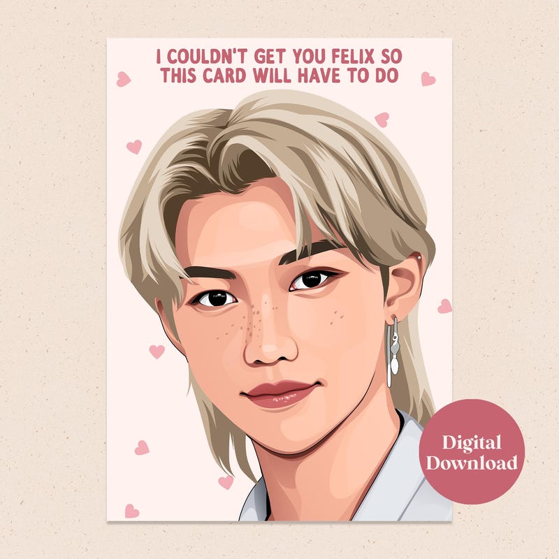 Felix Stray Kids Paper - Etsy