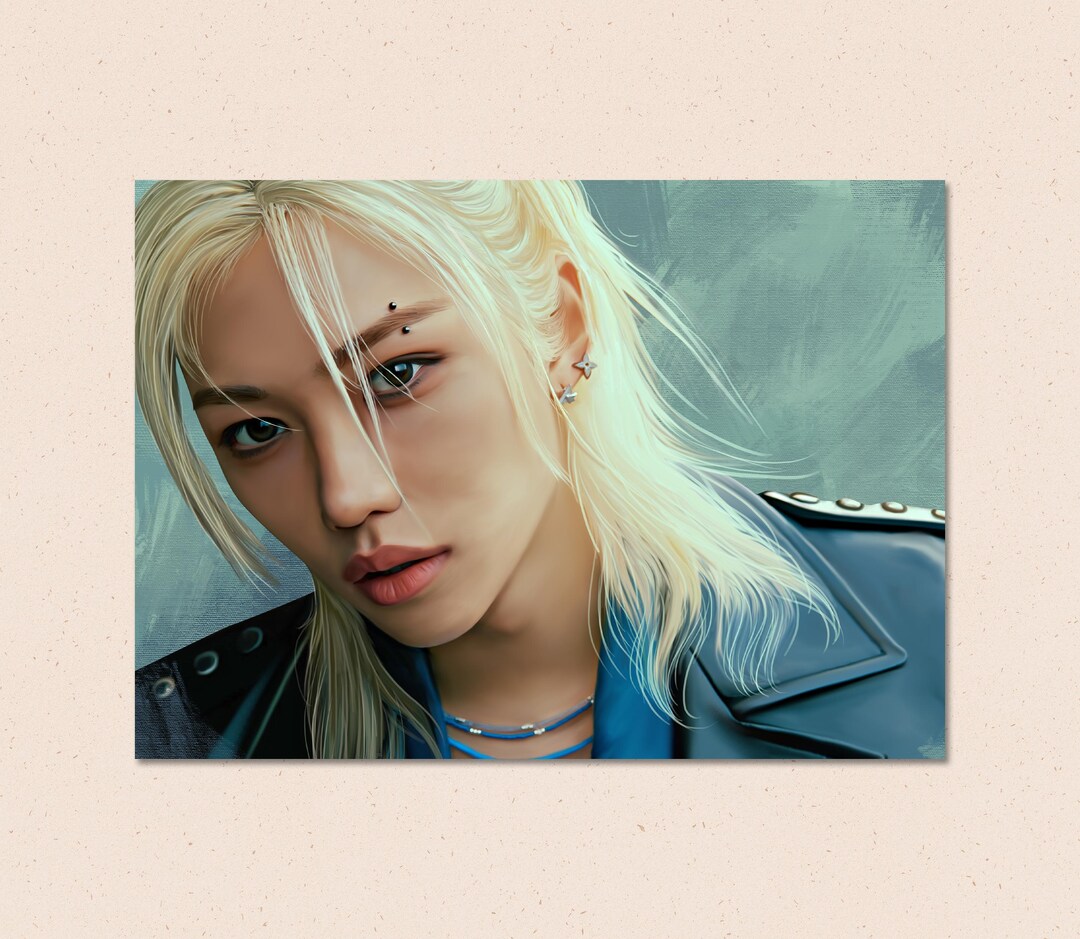 Felix From Stray Kids Art Print - Poster - Lee Felix - SKZ - Print - K ...