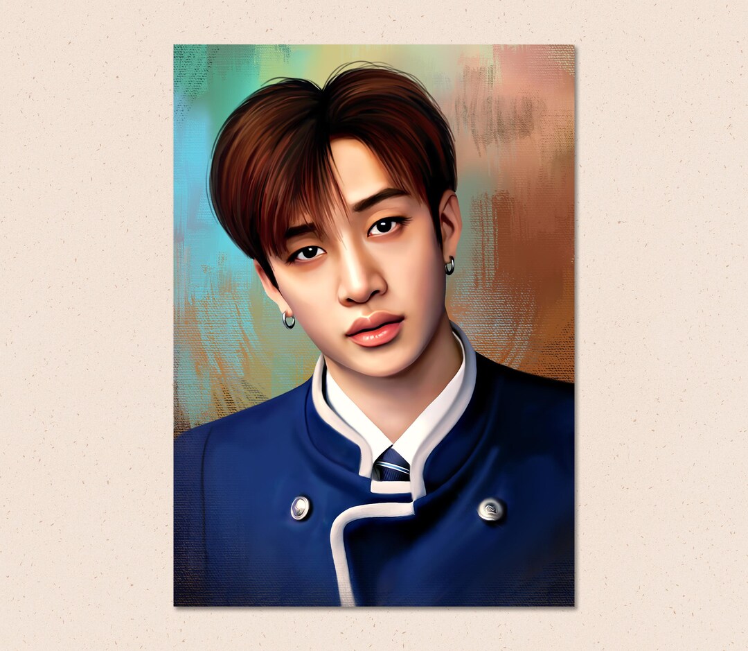 Bang Chan From Stray Kids Art Print - Poster - Christopher Bang - SKZ ...