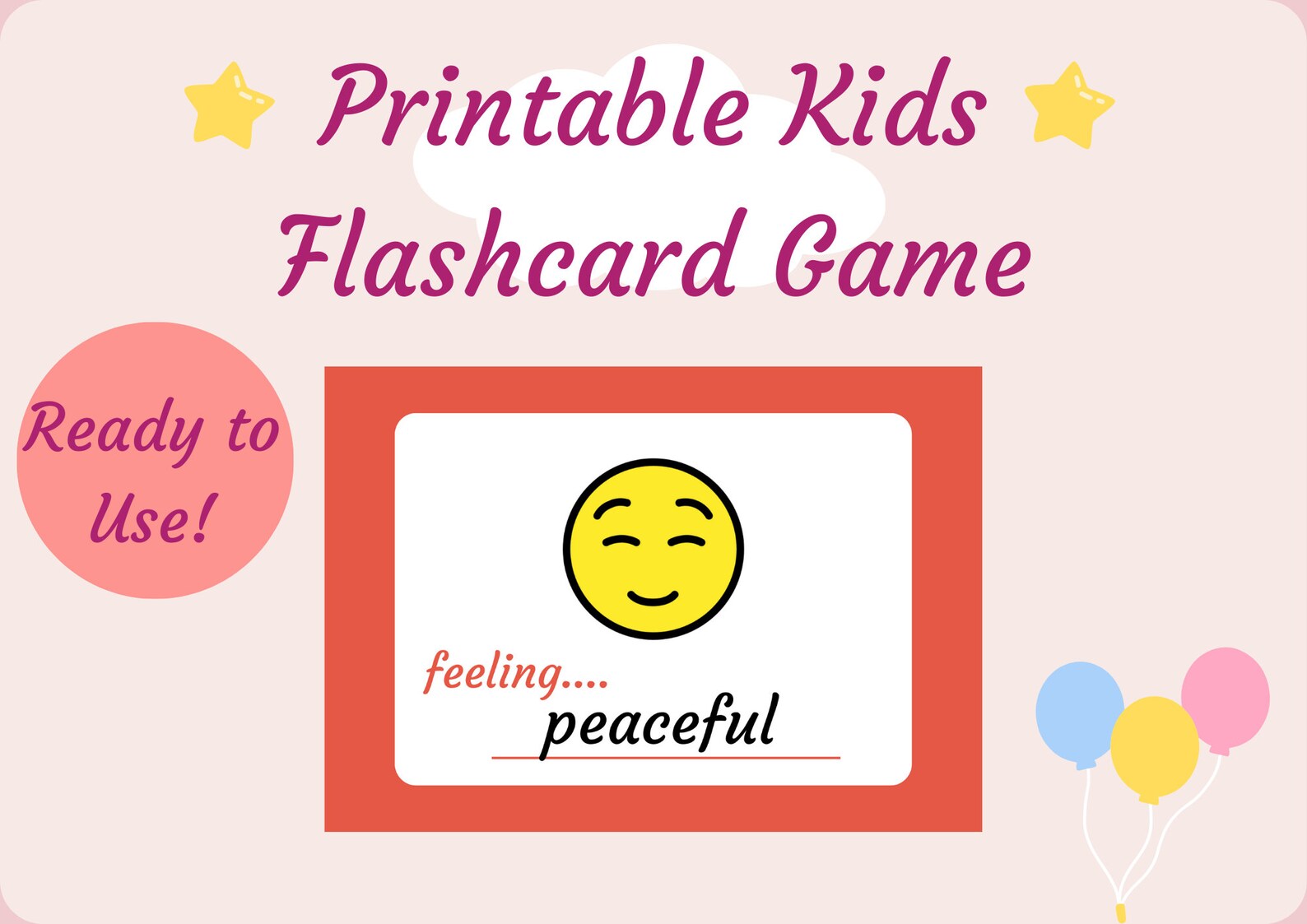 Emotion Flashcards, Printable Flashcards for Kids, Homeschooling, Emotion Cards, Preschool ...