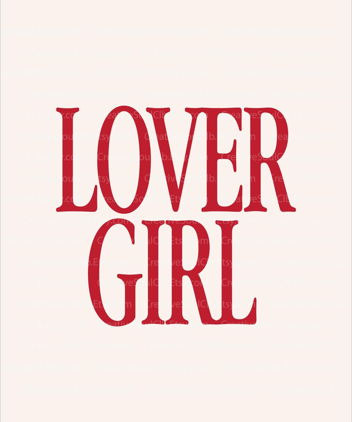 Lover Girl SVG, Lover Girl PNG, Trendy Distressed Text SVG, Girly ...