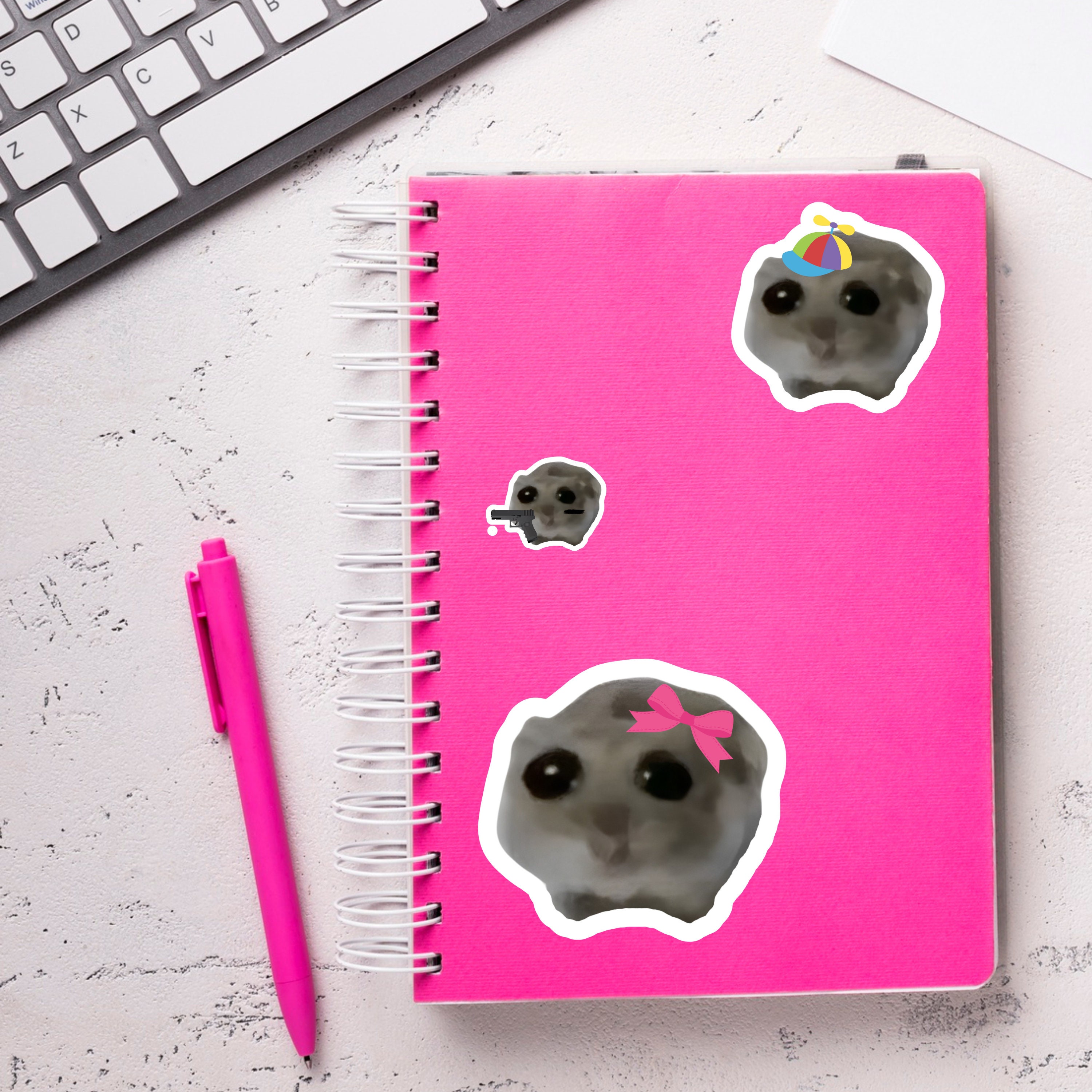 Funny Hamster Stickers Sad Hamster Meme Viral Sticker Trending Hamster ...