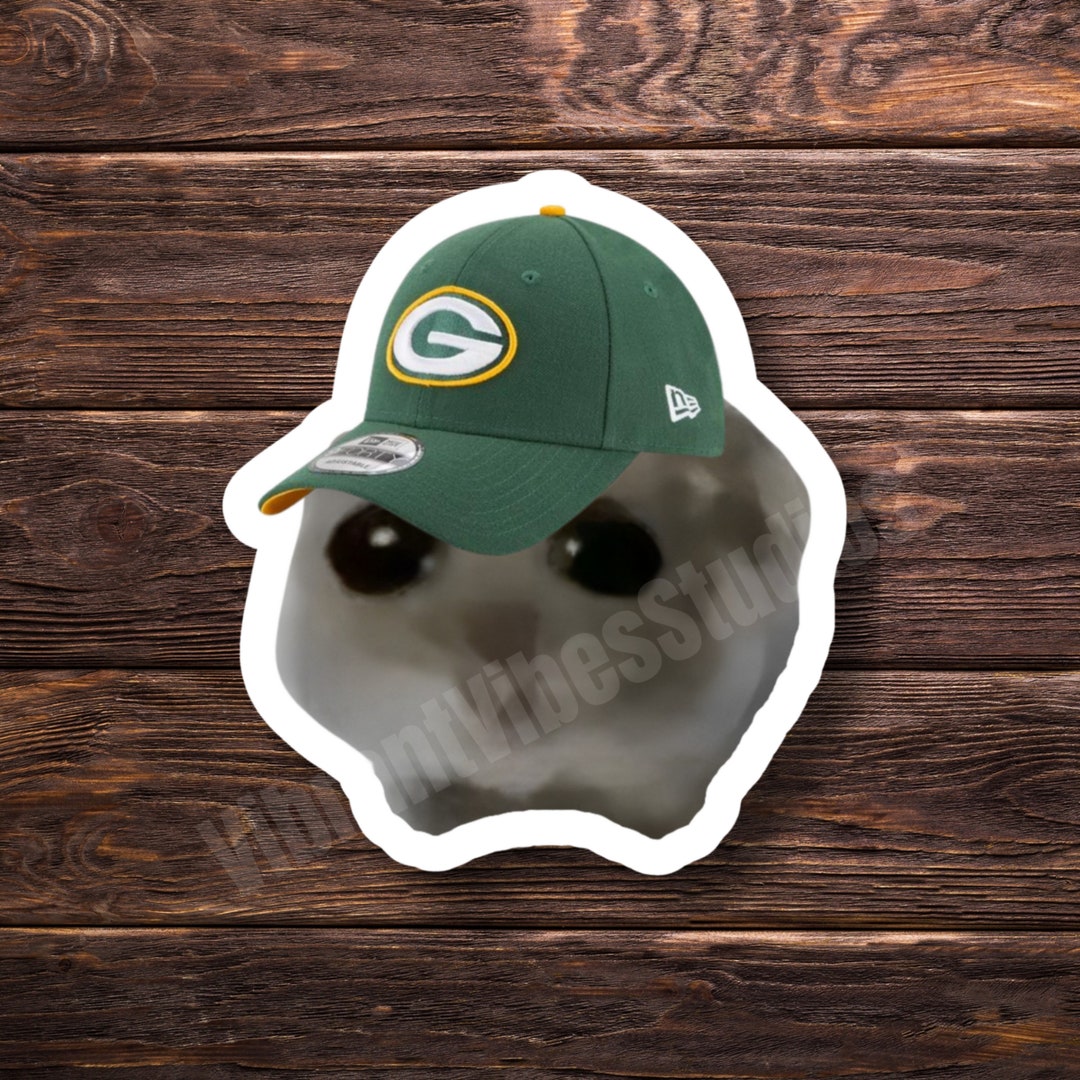 Sad Tiktok Hamster Meme Cute Funny Hamster Stickers Gift Viral Trending Trend Big Eyes Digital ...