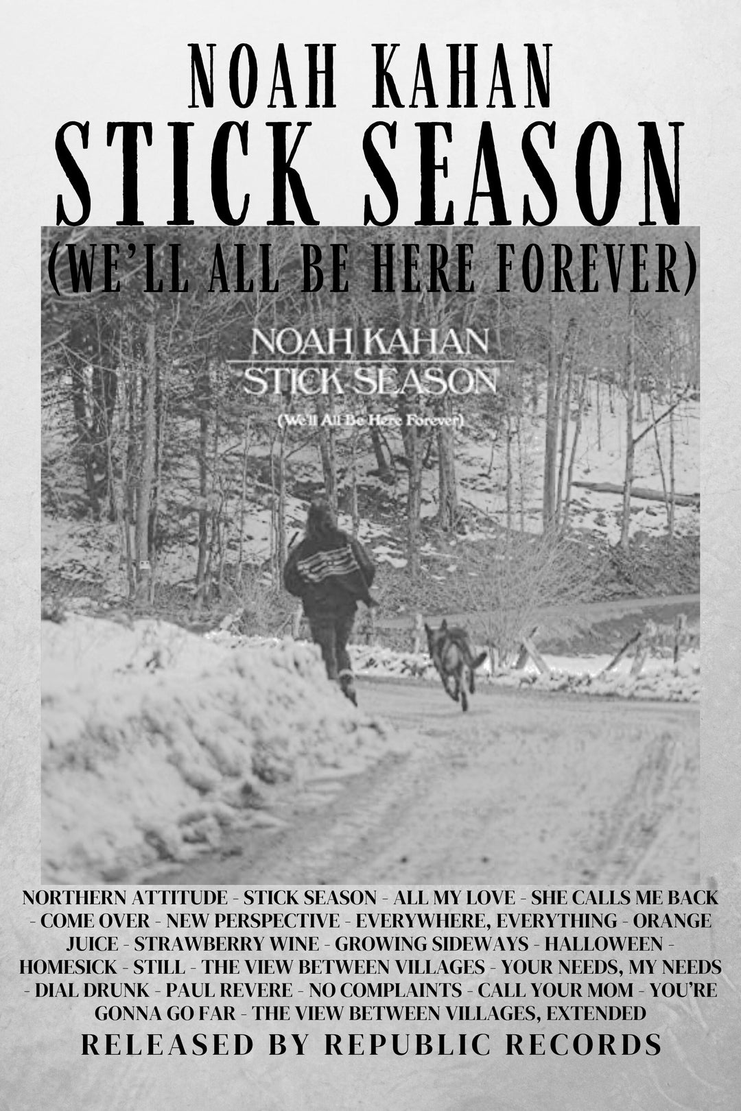 Stick Season Poster - Etsy