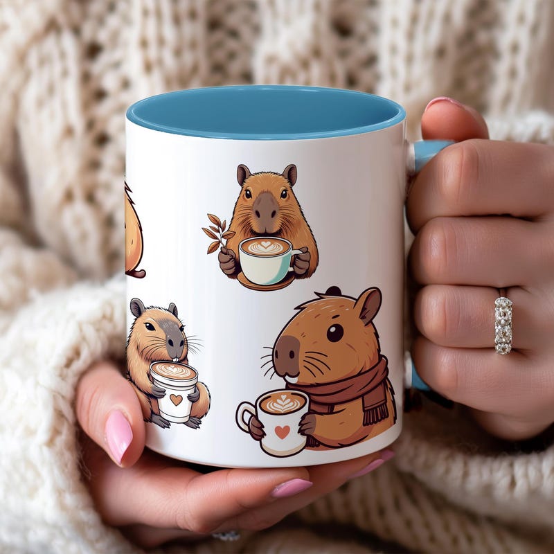 Capybara Mug - Etsy
