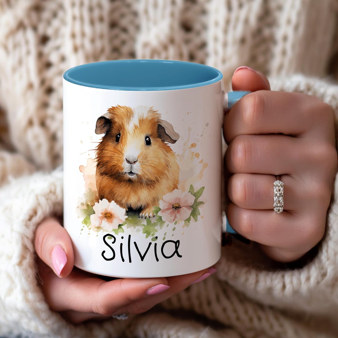 PERSONALIZED Guinea Pig Mug, CUSTOM Guinea Pig Mug, Guinea Pig Gift ...