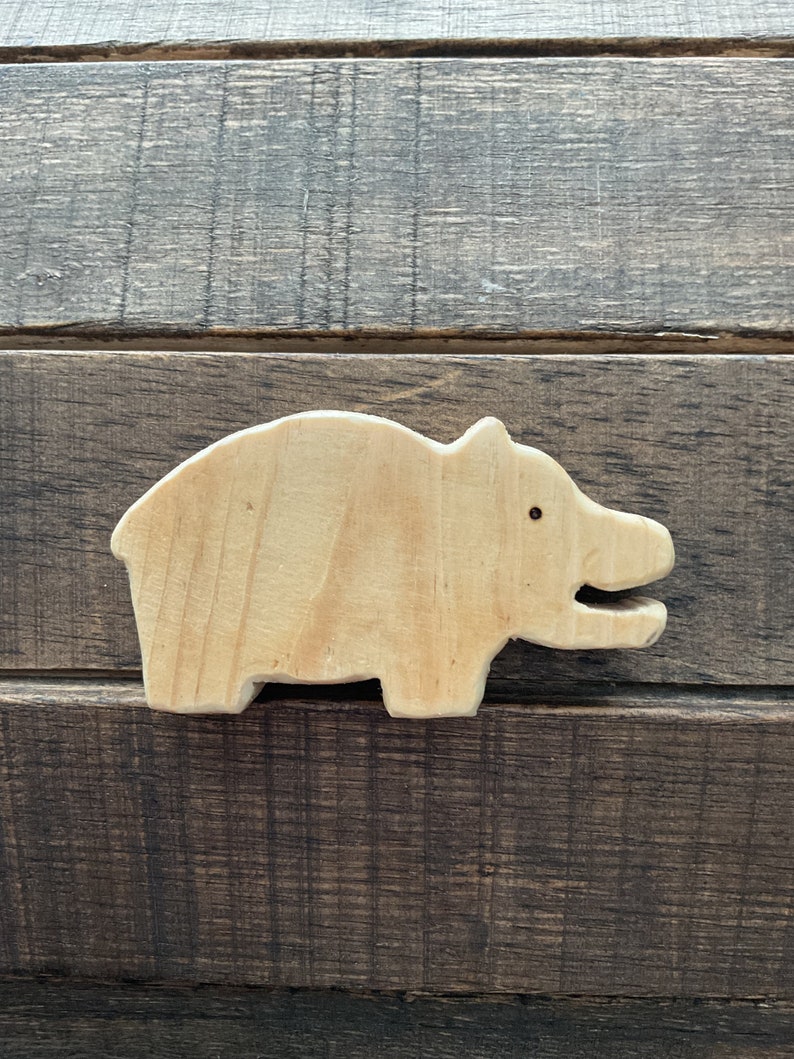 Hand Carved Wooden Animals - Etsy