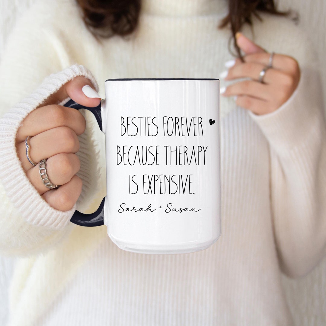 Best Friend Personalized Mug, Custom Bestie Gift, Best Friend Gift ...