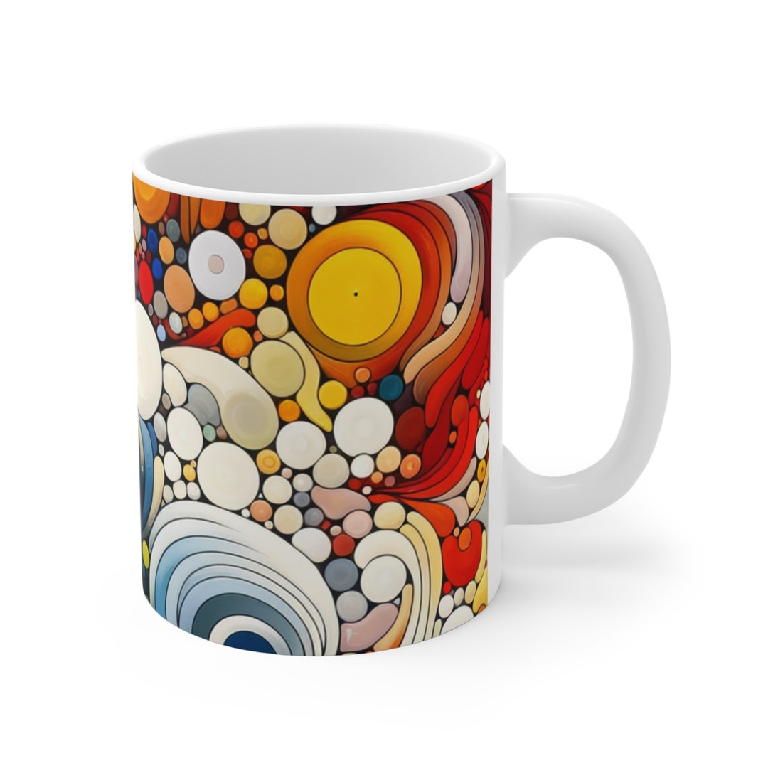 Cubism Abstract Coffee Mug, Abstract Surrealism, Beautifully Abstract ...