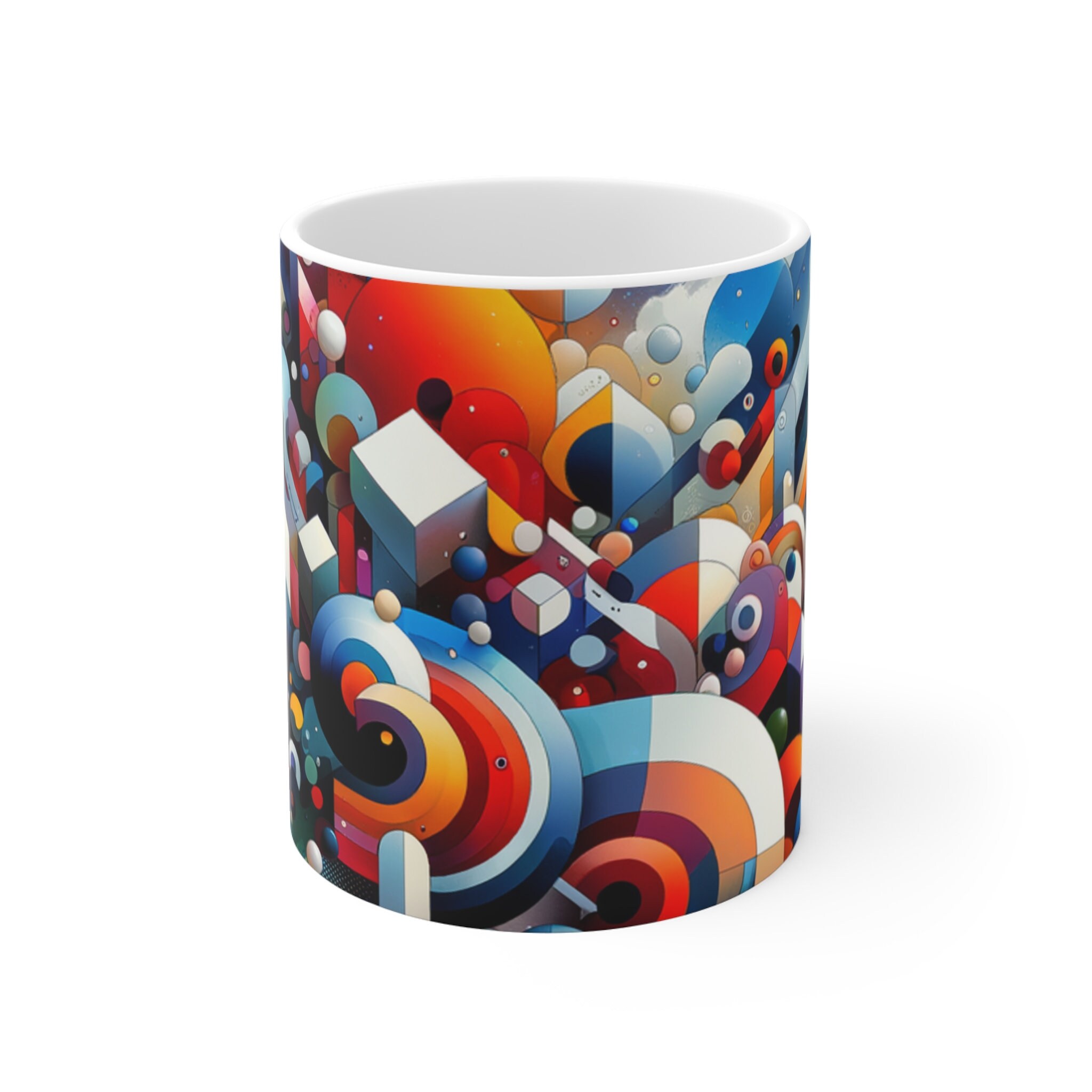 Cubism Abstract Coffee Mug, Abstract Surrealism, Beautifully Abstract ...