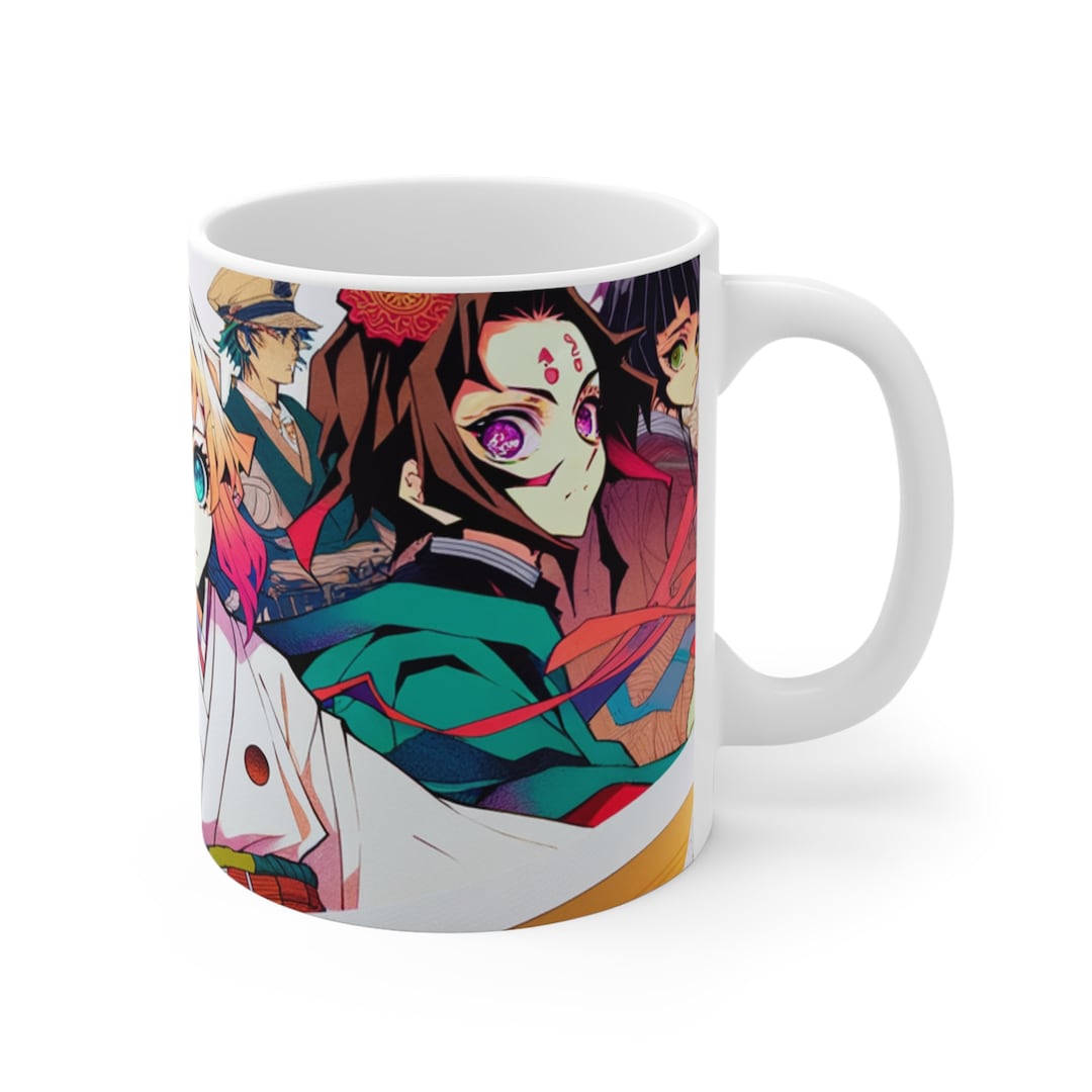 Anime Mug Design, Anime Merchandise, Anime Ceramic Mug, Anime Coffee ...