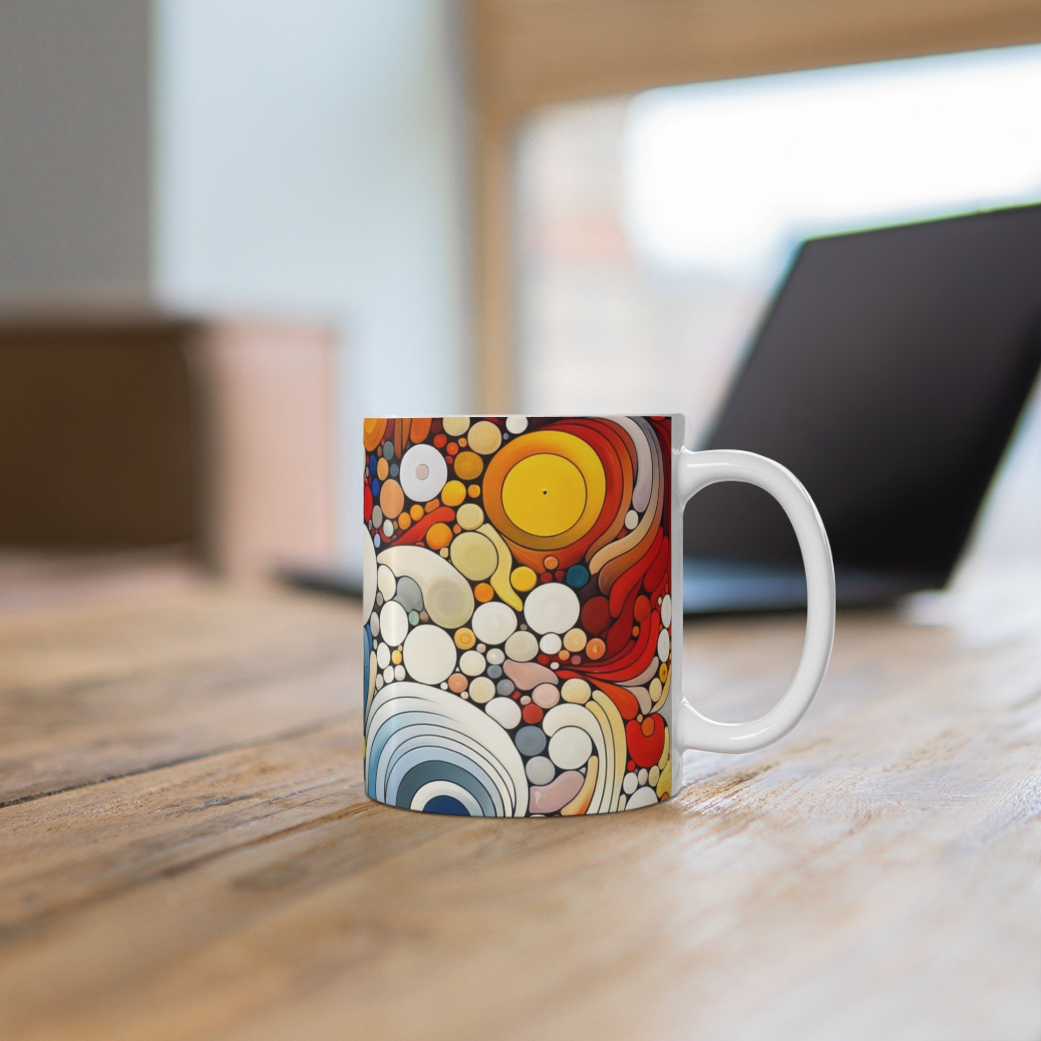 Cubism Abstract Coffee Mug, Abstract Surrealism, Beautifully Abstract ...