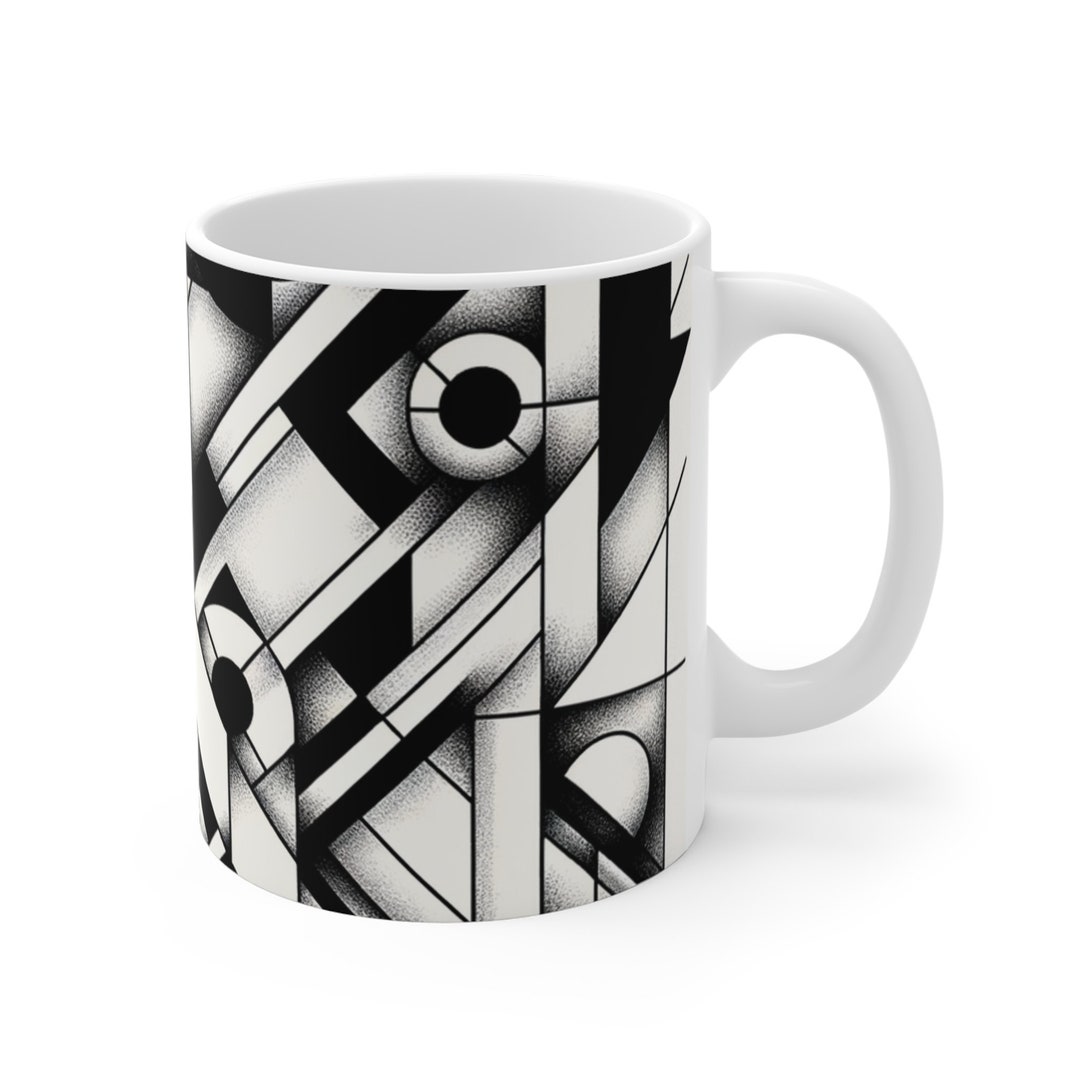 Cubism Abstract Coffee Mug, Cubist Painting, Beautifully Abstract Art ...