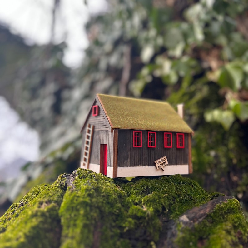 Scandinavian Gnome Wooden House - Etsy