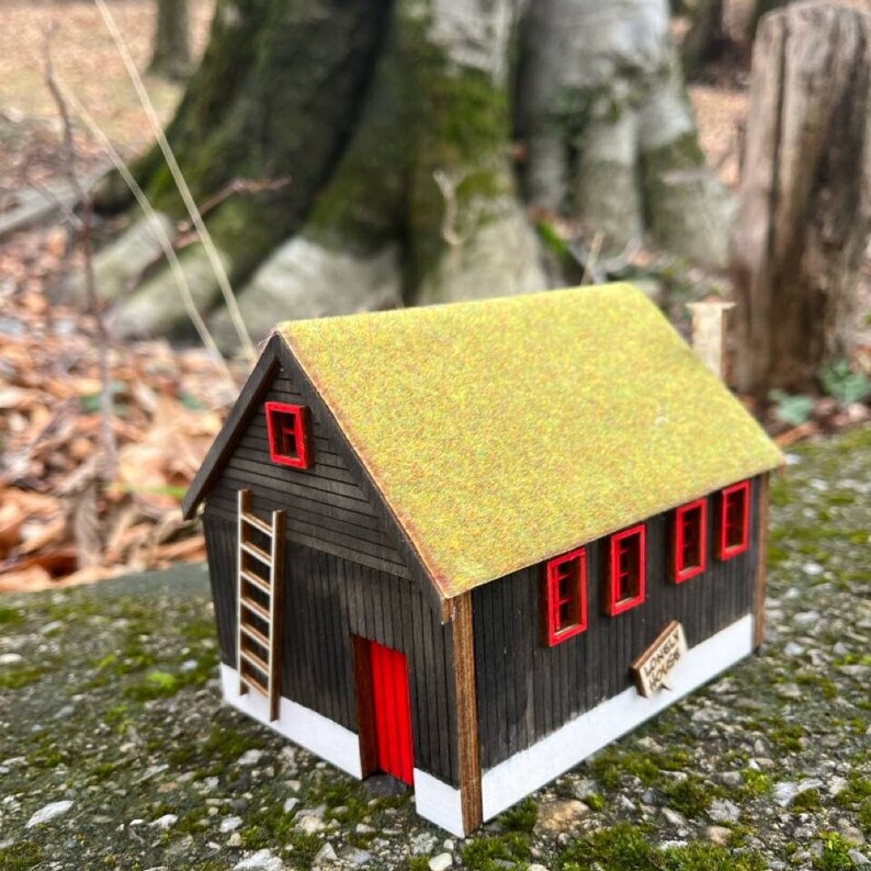 Scandinavian Gnome Wooden House - Etsy