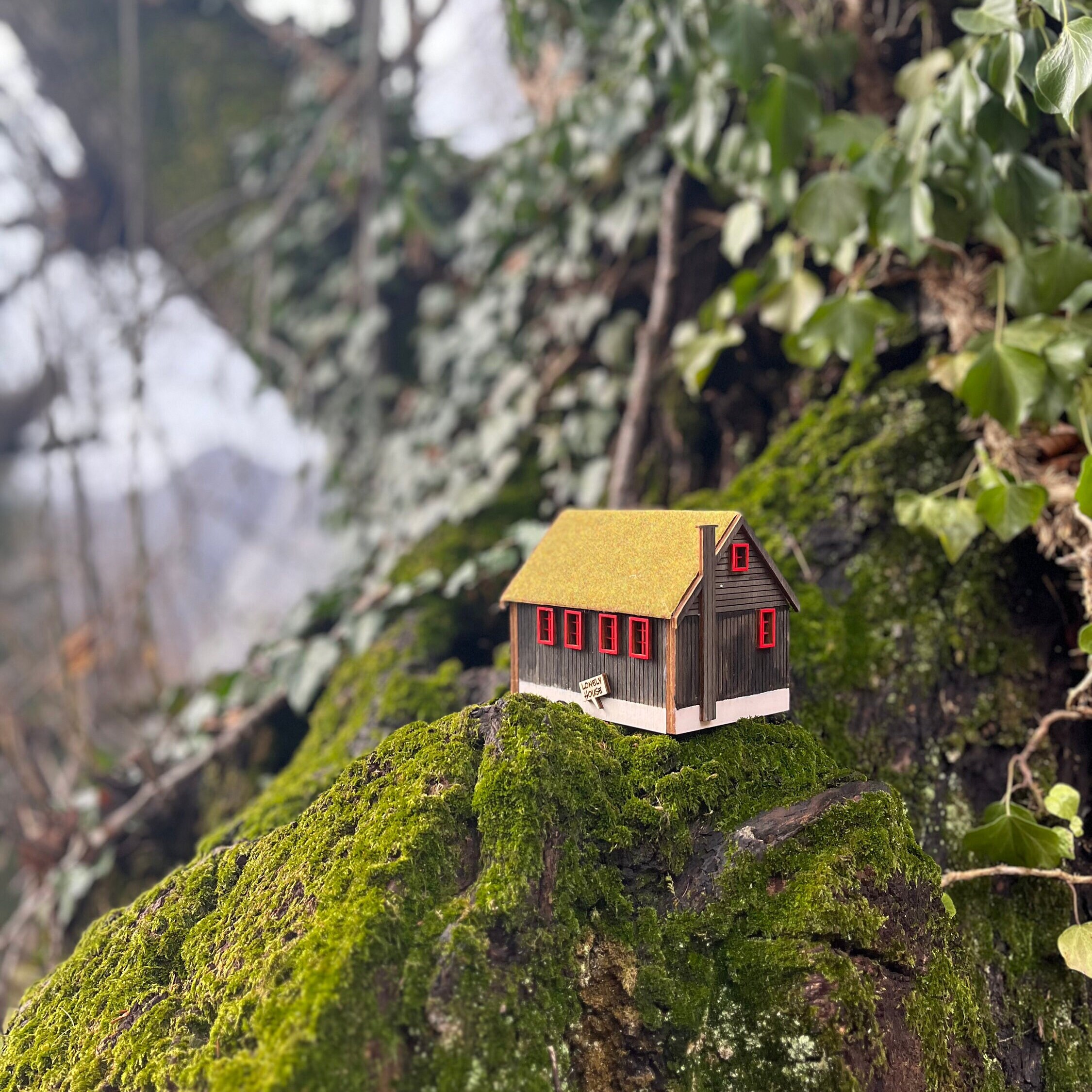 Scandinavian Gnome Wooden House - Etsy