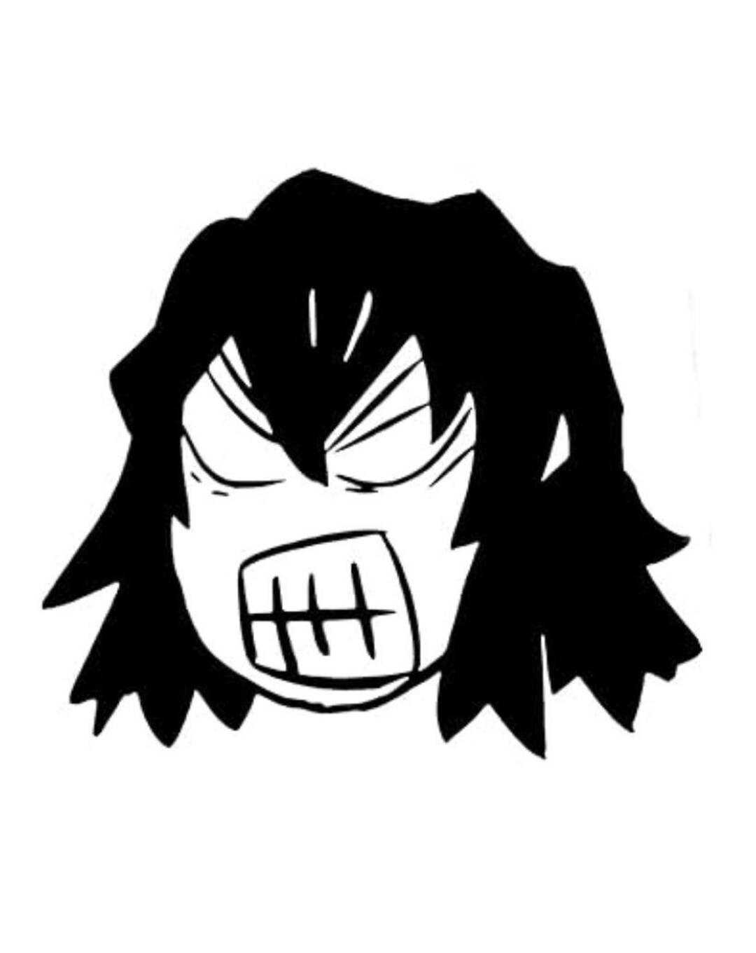 Inosuke VINYL Decal Sticker - Etsy