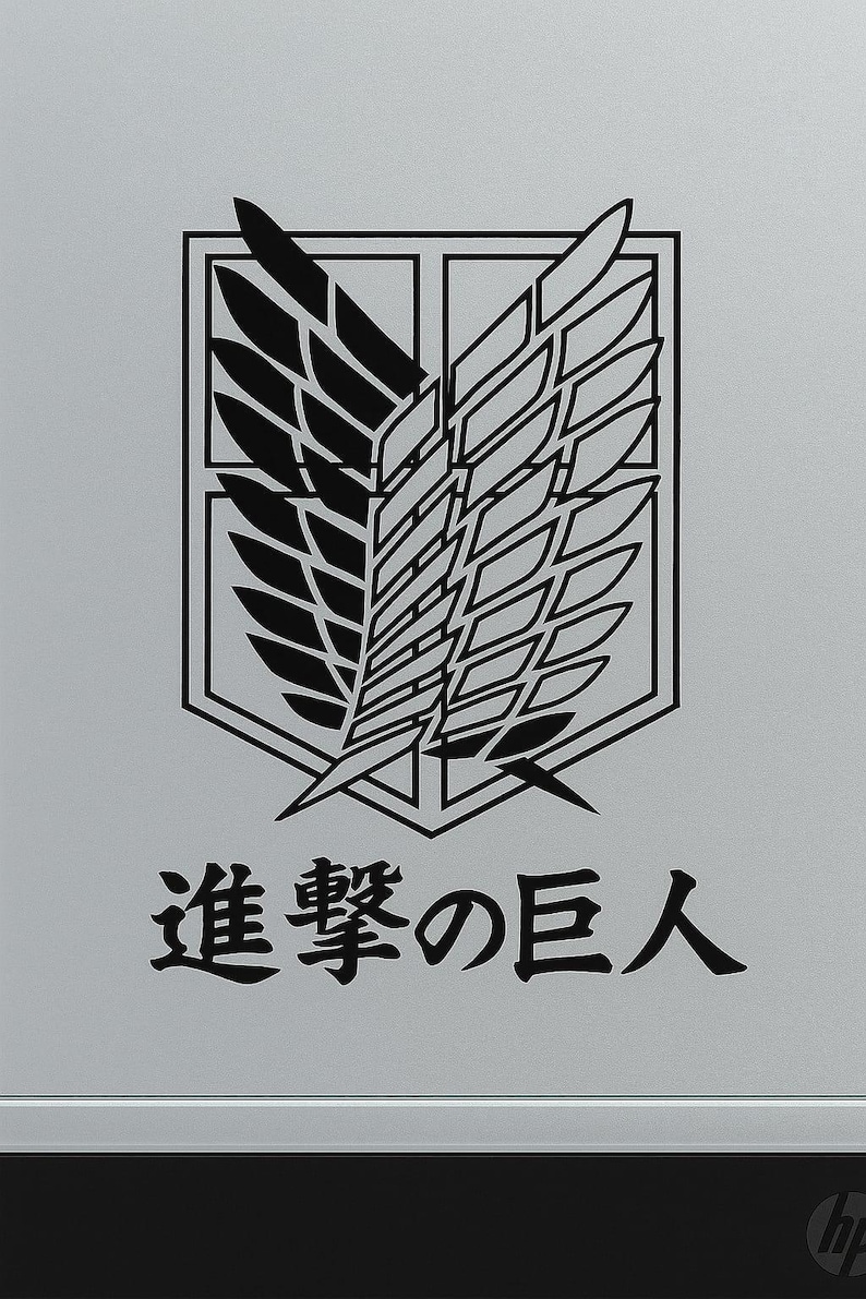 Attack on Titan Sticker | AOT Decal | Anime Car Decal | Kawaii Anime ...