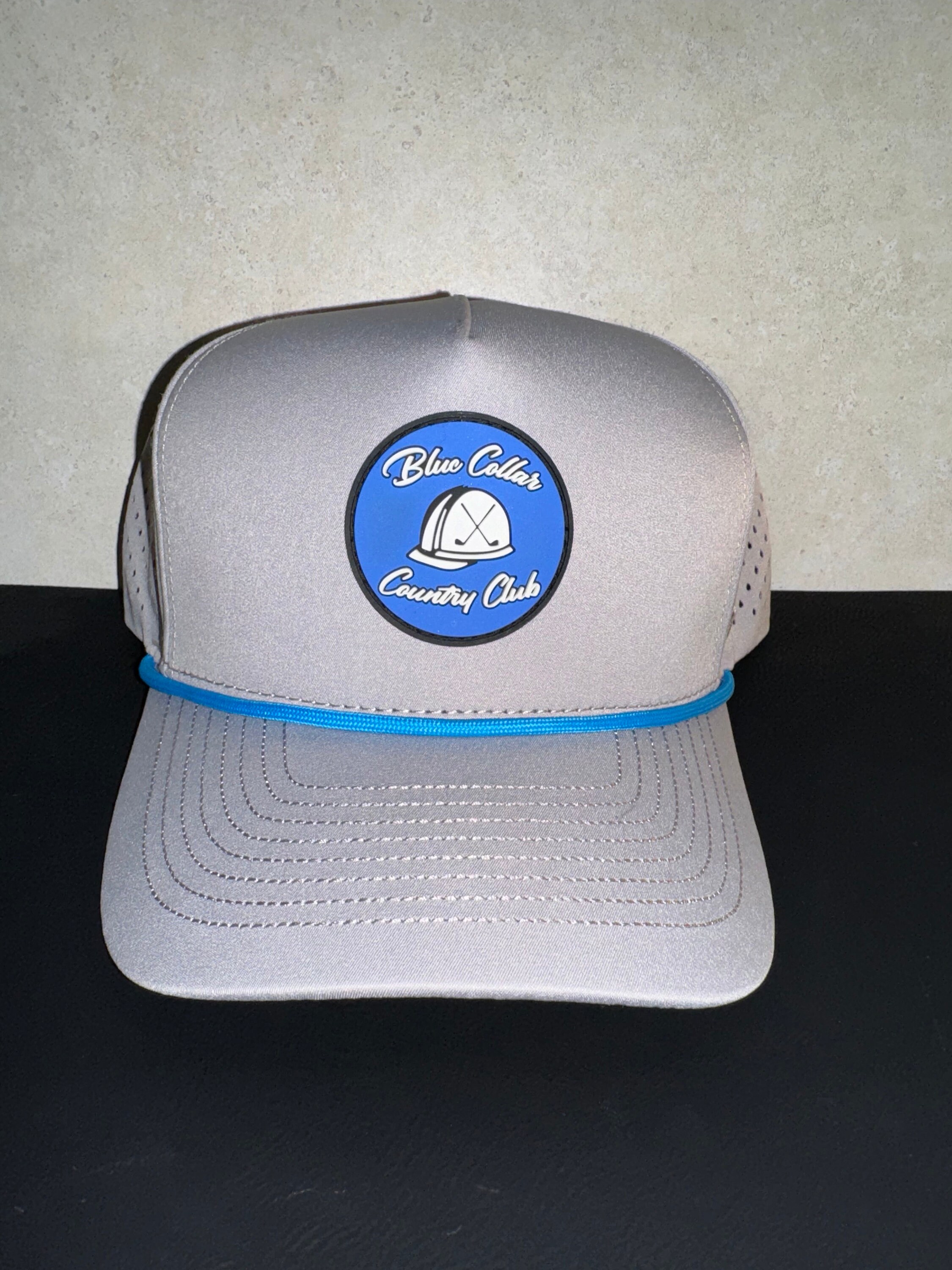Blue Collar Country Club Rubber Patch Golf Hat - Etsy