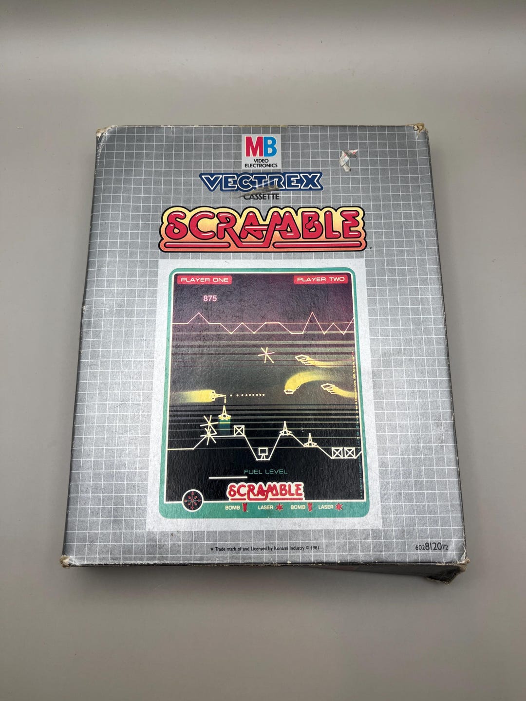 Vintage 1982 Vectrex Scramble Videogame - Vintage Videogames - Eighties ...
