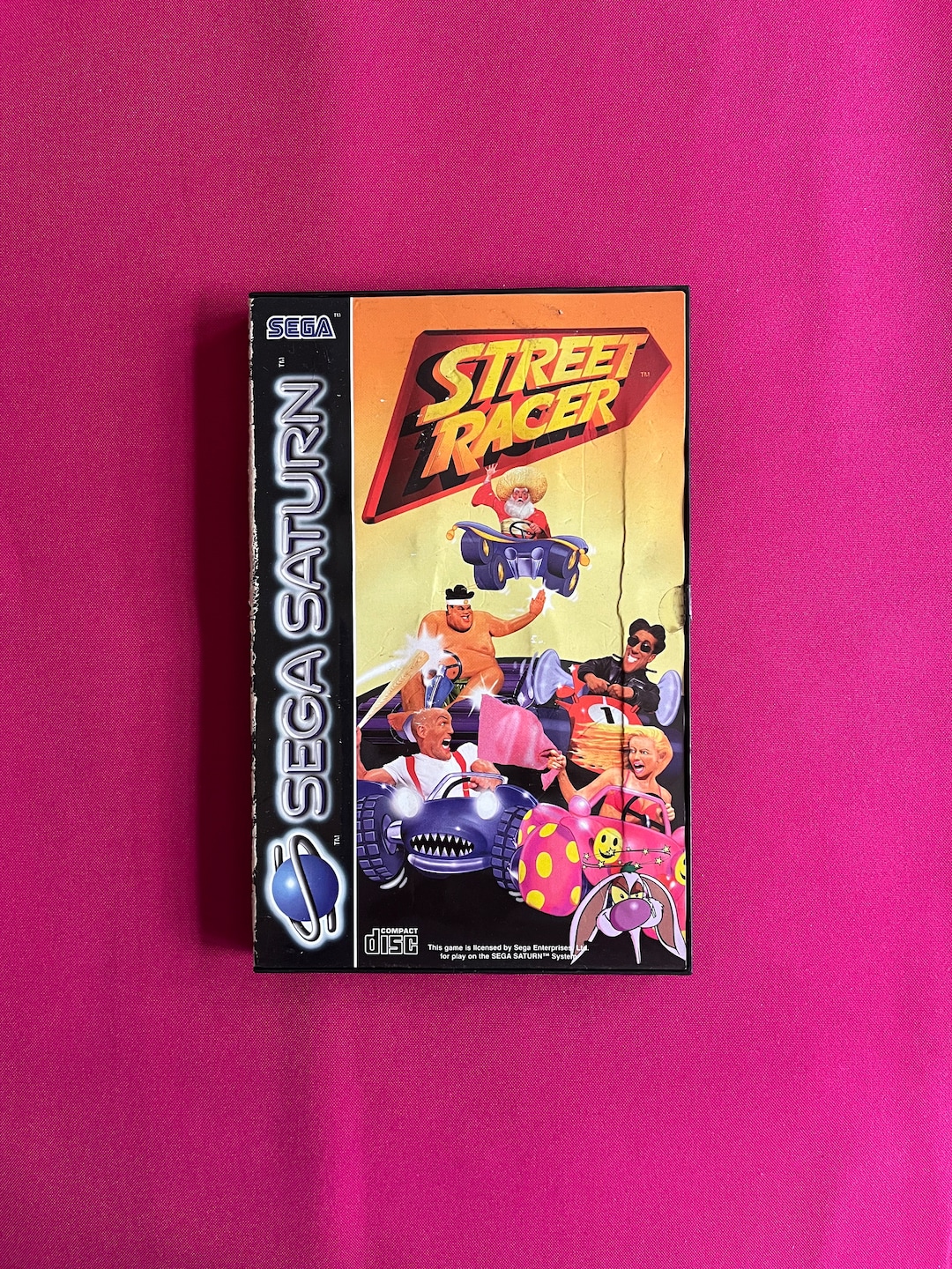 Vintage Sega Saturn Street Racer Game - Etsy