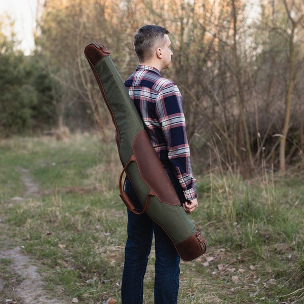 Leather Rifle Case - Etsy