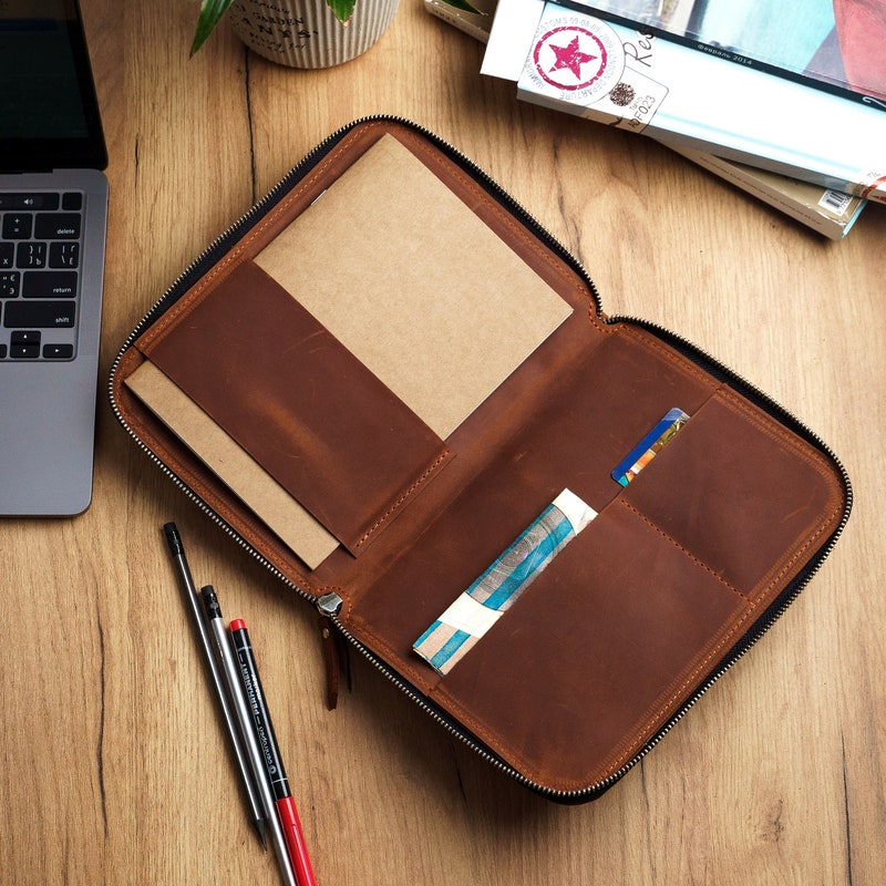 Leather Padfolio - Etsy