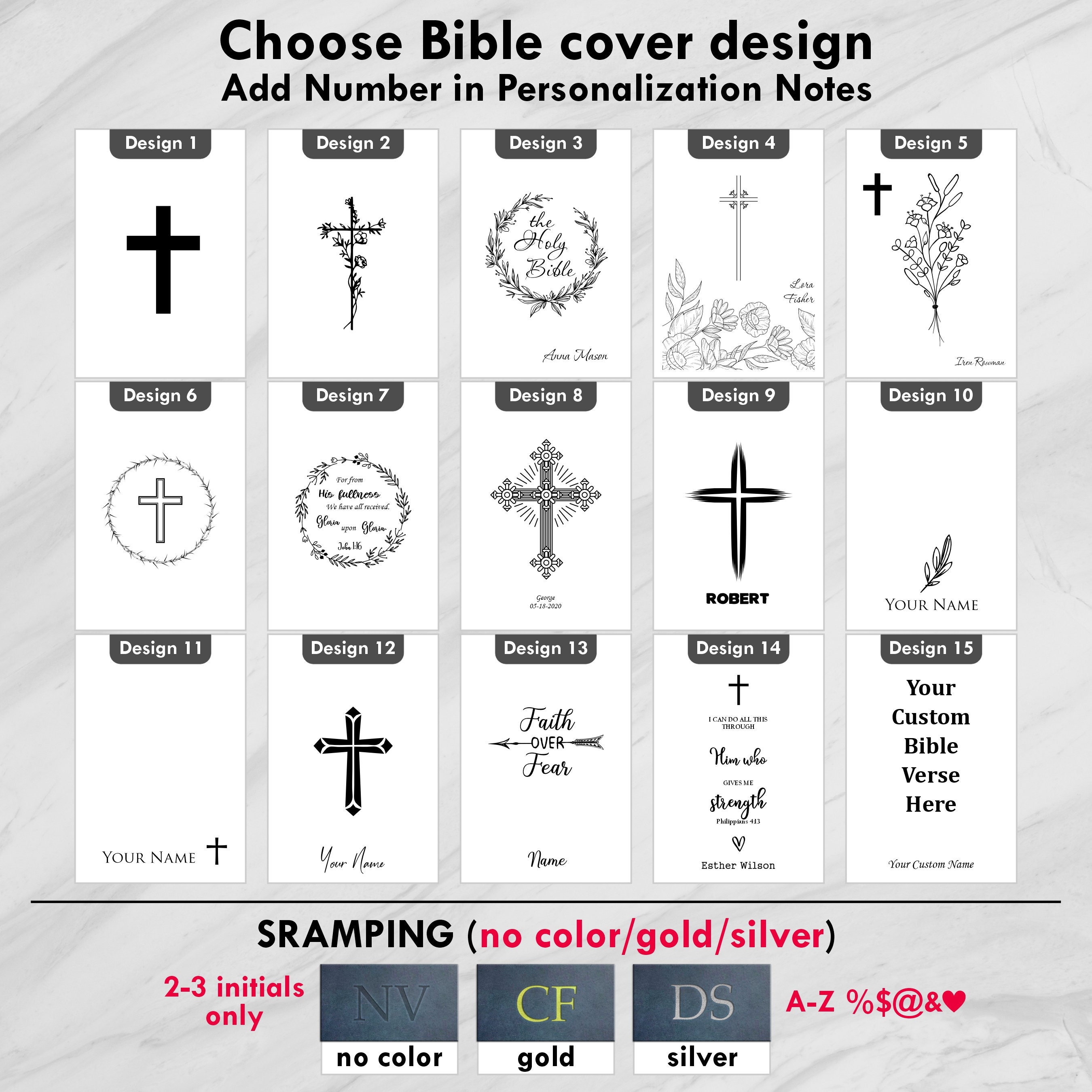 Personalized Bible Cover, Book Cover A5, Leather Bible Cover, Wrap ...