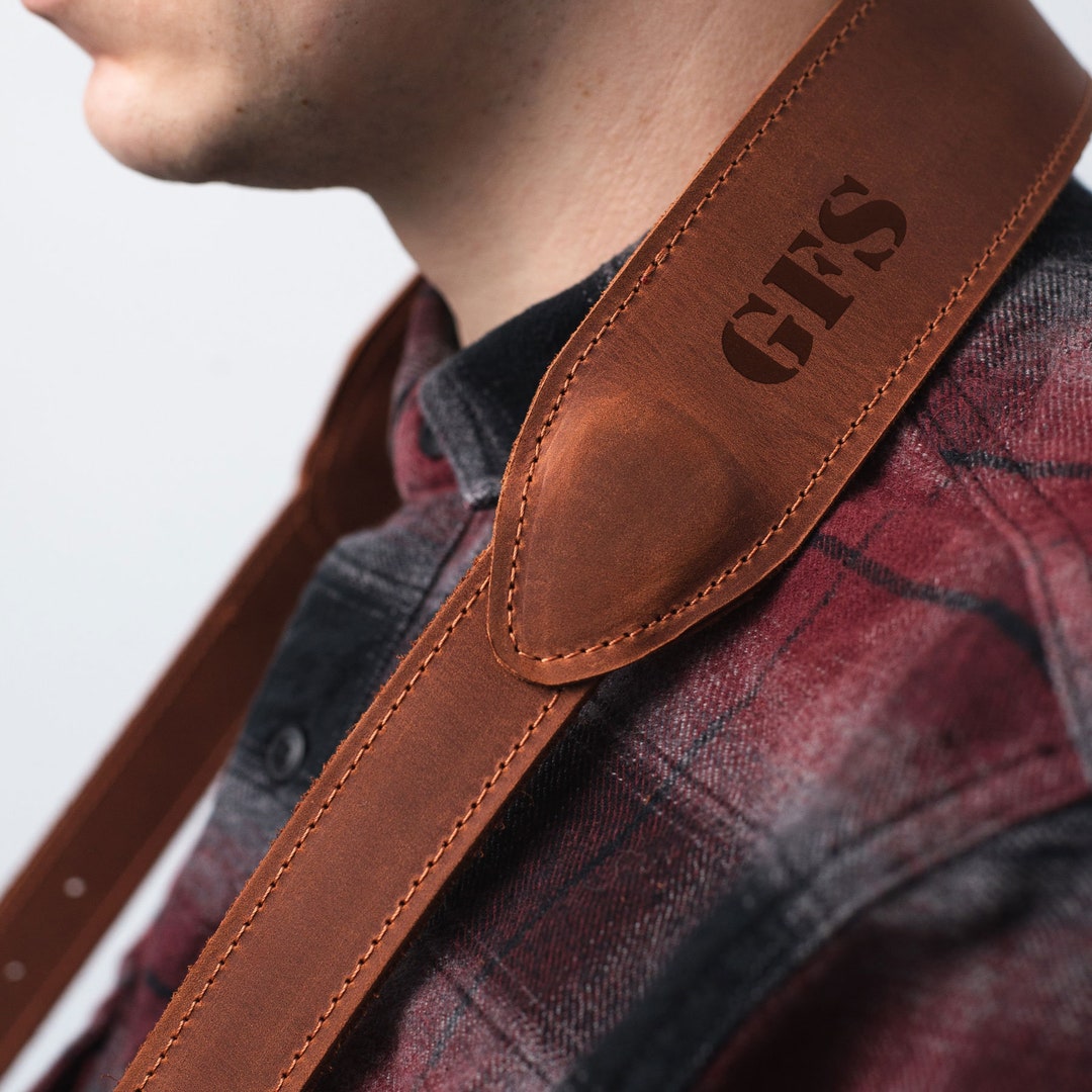 Custom Camera Strap, Camera Neck Strap, Camera Strap for Men, Leather ...