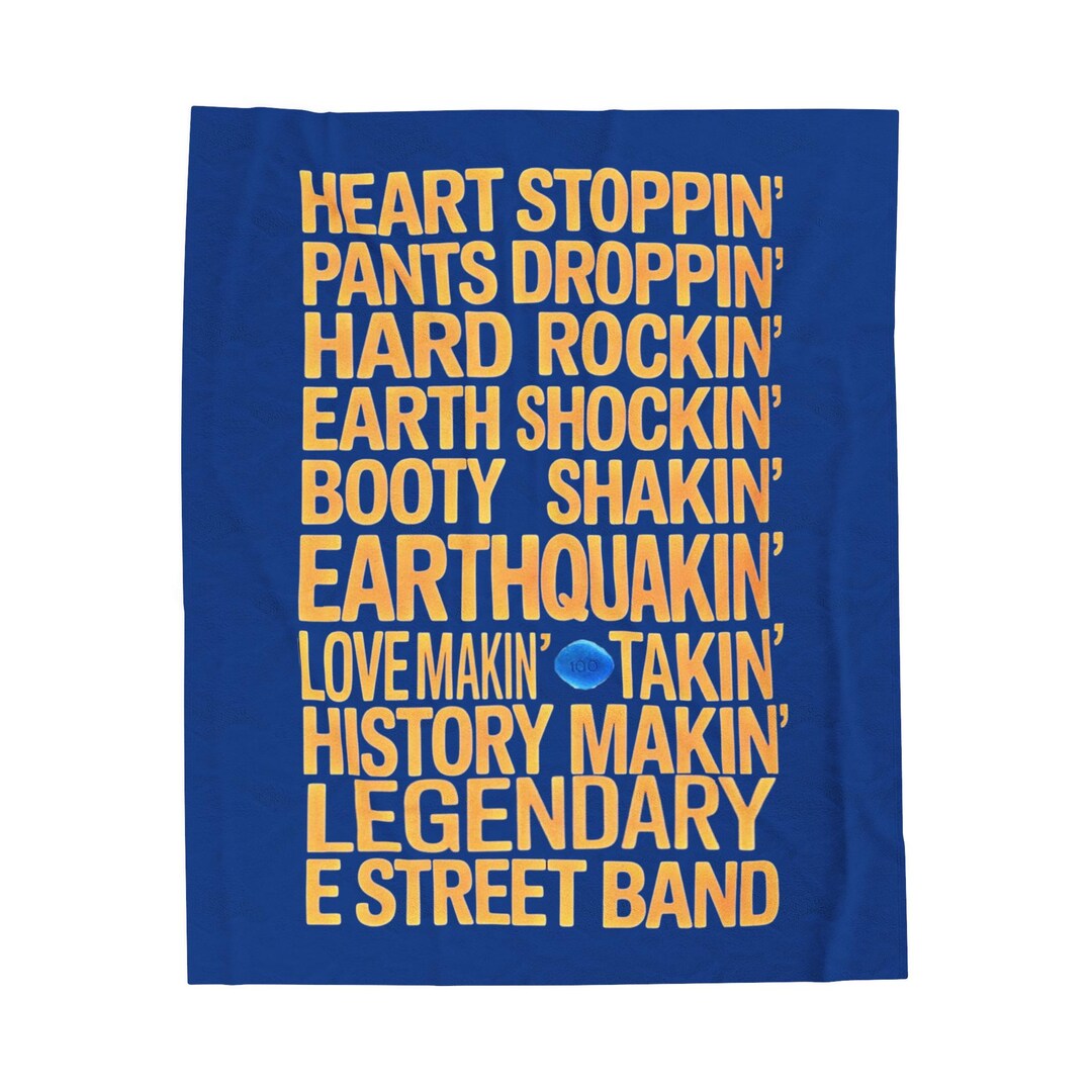 Bruce Springsteen and the E Street Band Classic Rock N Roll Vintage ...