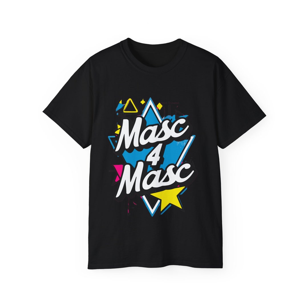 Retro Masc 4 Masc Gay Tee Vintage 1980's 90's Classic Unisex T Shirt - Etsy