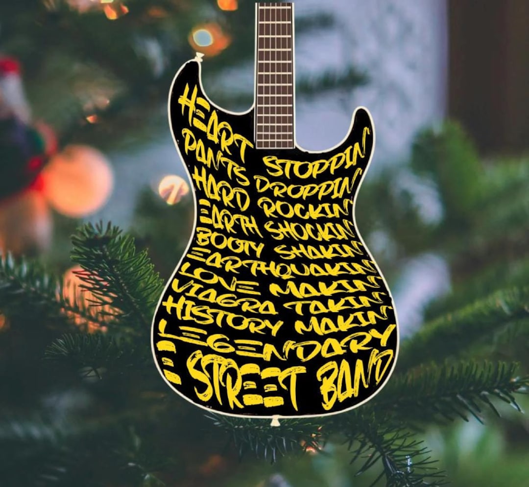 Bruce Springsteen and the E Street Band Cut Acrylic Ornament Vintage ...