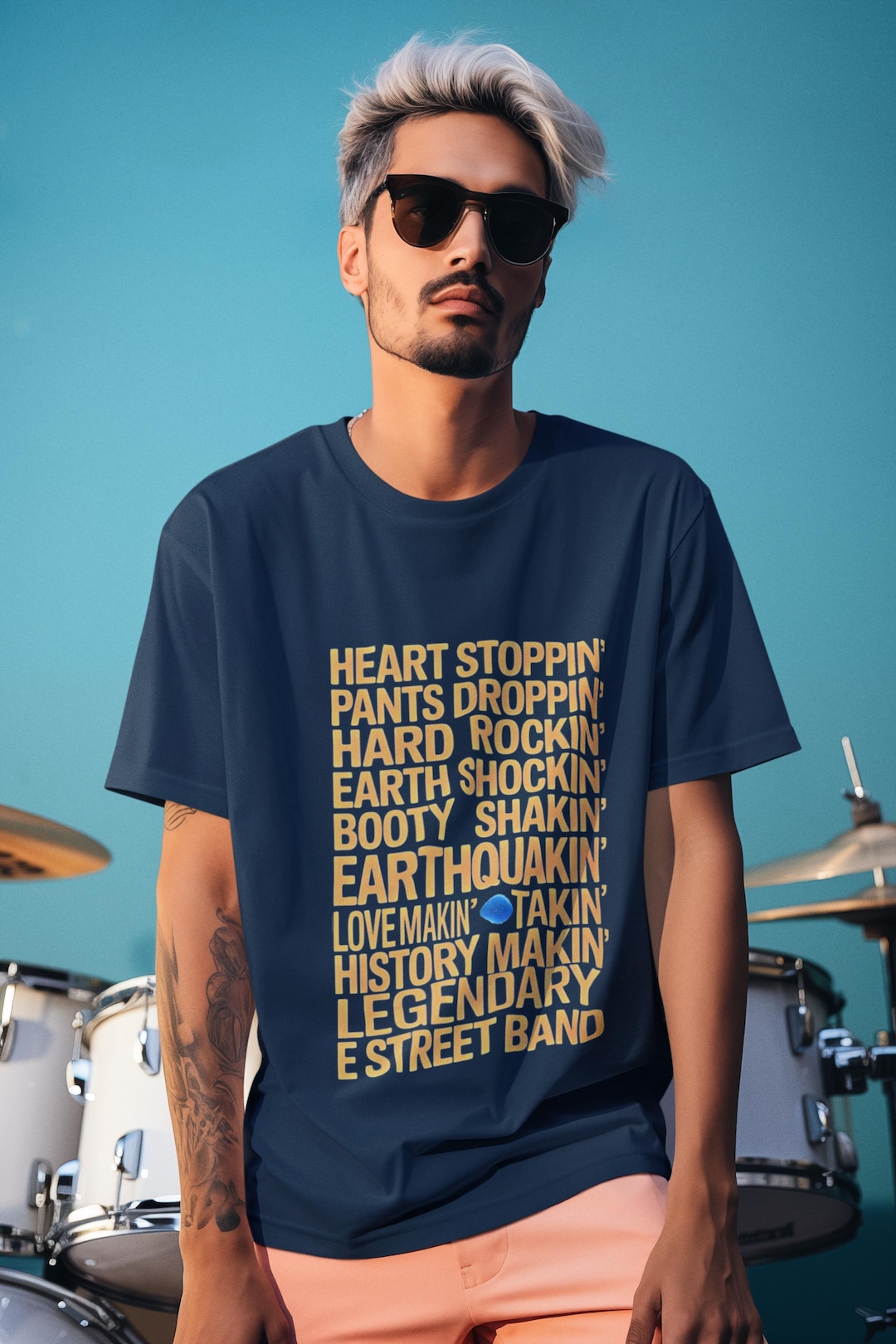 Bruce Springsteen Shirt, Vintage E Street Band Tee | Retro Classic Rock ...
