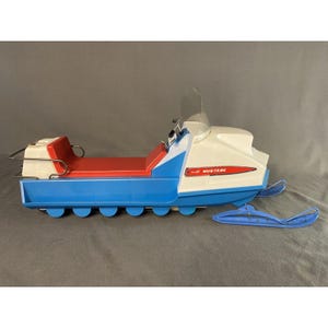 RARE Vintage Polaris Mustang Snowmobile Toy Normatt Product Mechanical ...