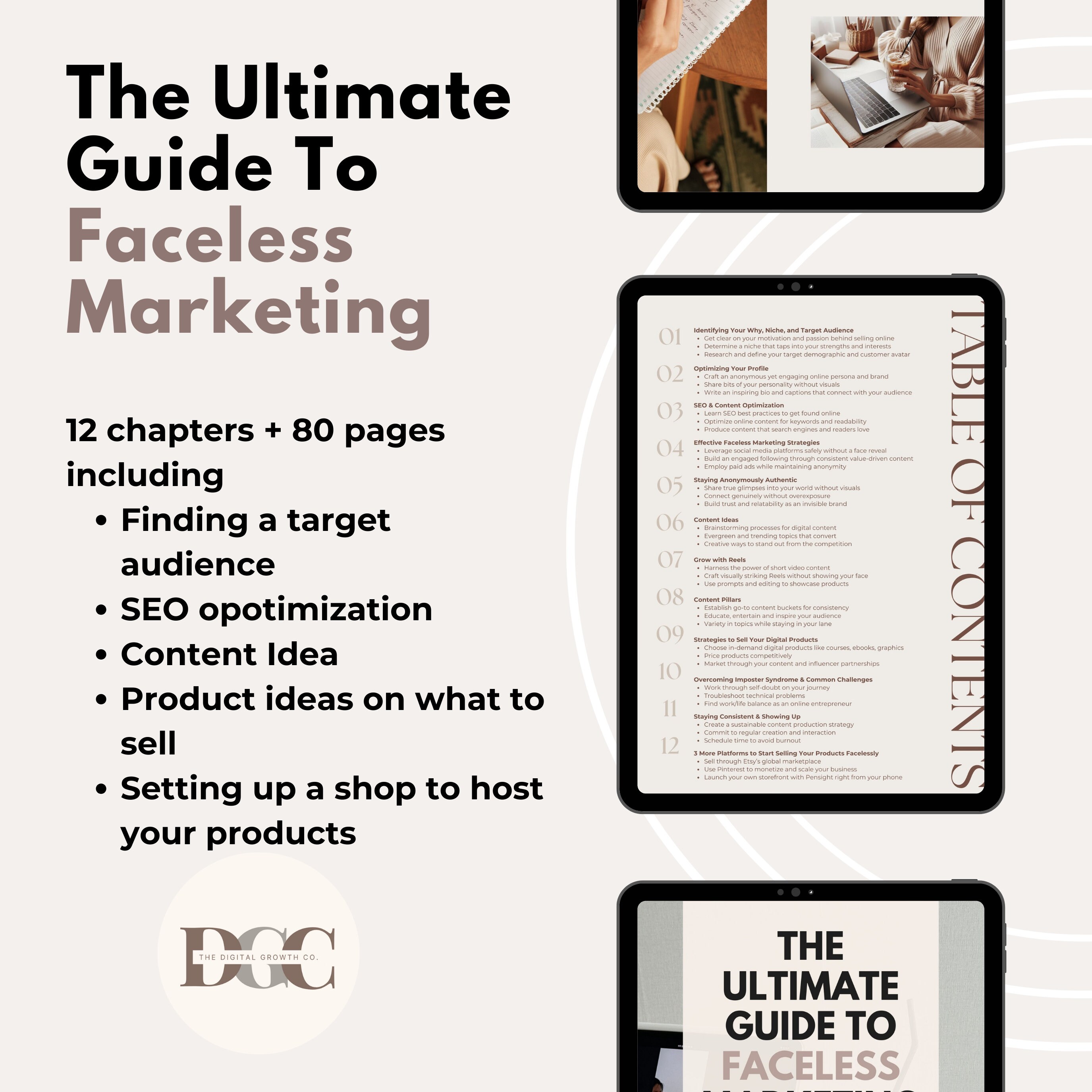 The Ultimate Guide to Faceless Marketing | Faceless Marketing MRR + PLR ...