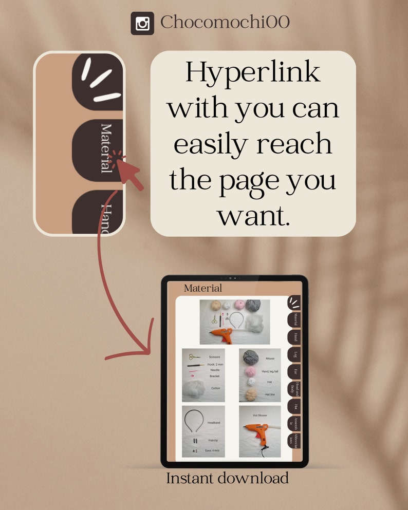 Ratatouille Headband Crochet Pattern: Amigurumi Tutorial (PDF) - Etsy